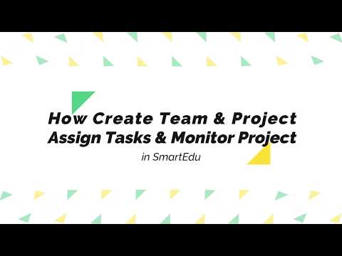 How to Create Team & Project, Assign Task & Monitoring of Projects in ...
